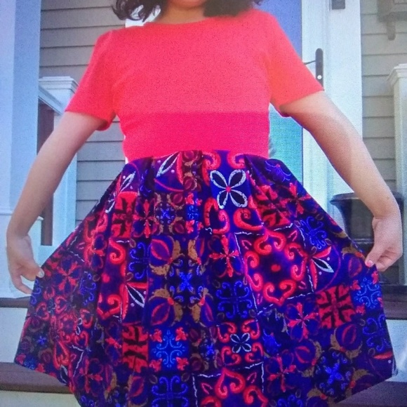 LuLaRoe | Dresses | Authentic Girls Lularoe Girls Dress | Poshmark